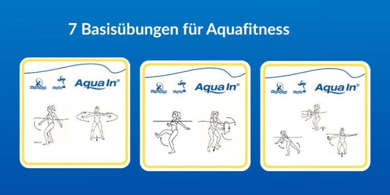 7 Basis Aquafitness-Übungen - effektiv und einfach